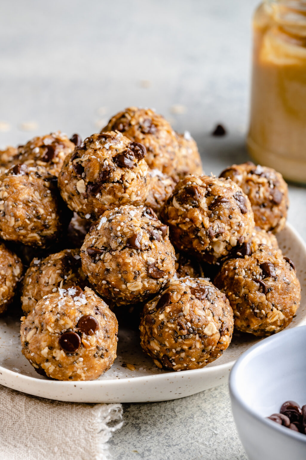 Peanut Butter Energy Balls - All the Healthy Things