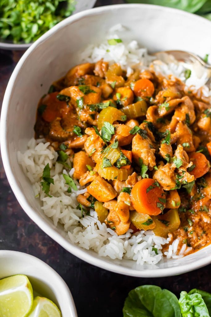 Chicken and Veggie Tikka Masala - All the Healthy Things