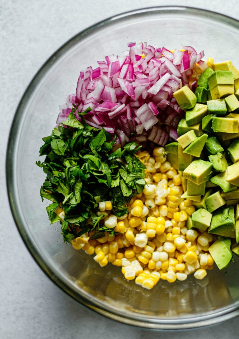 Avocado Corn Salsa - All the Healthy Things