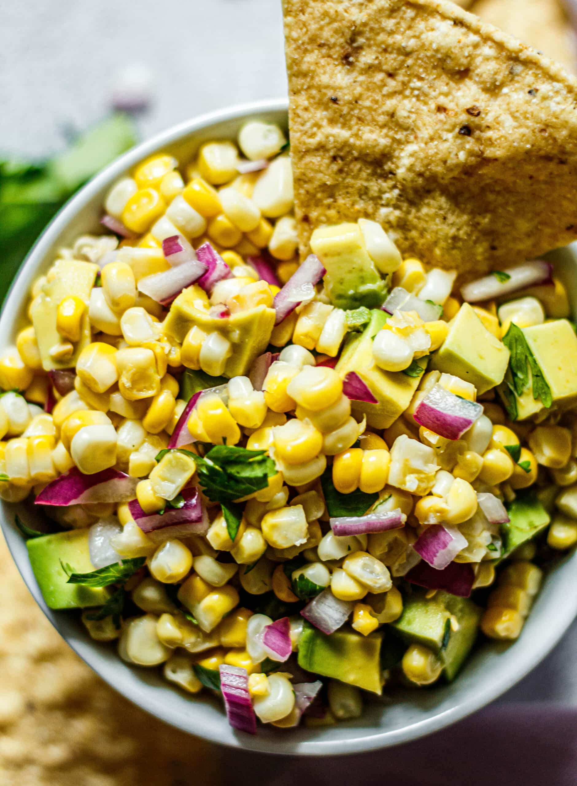 Avocado Corn Salsa - All the Healthy Things