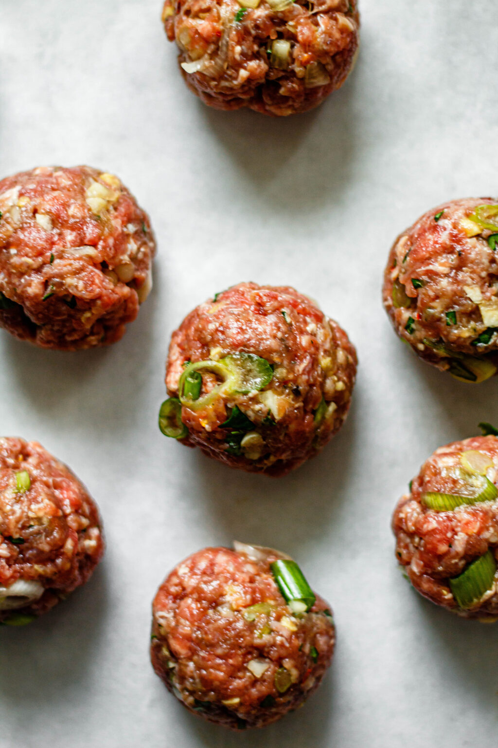 Sticky Ginger Scallion Meatballs - All the Healthy Things Sticky Ginger Scallion Meatballs - All the Healthy Things