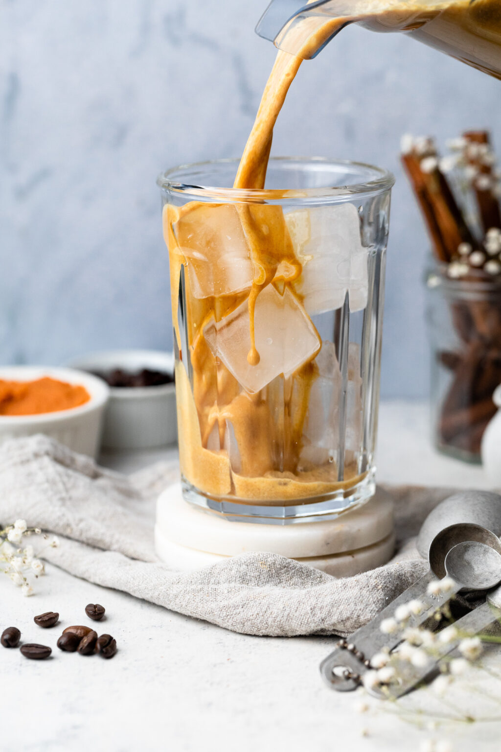 Pumpkin Spice Cold Brew Coffee - All the Healthy Things