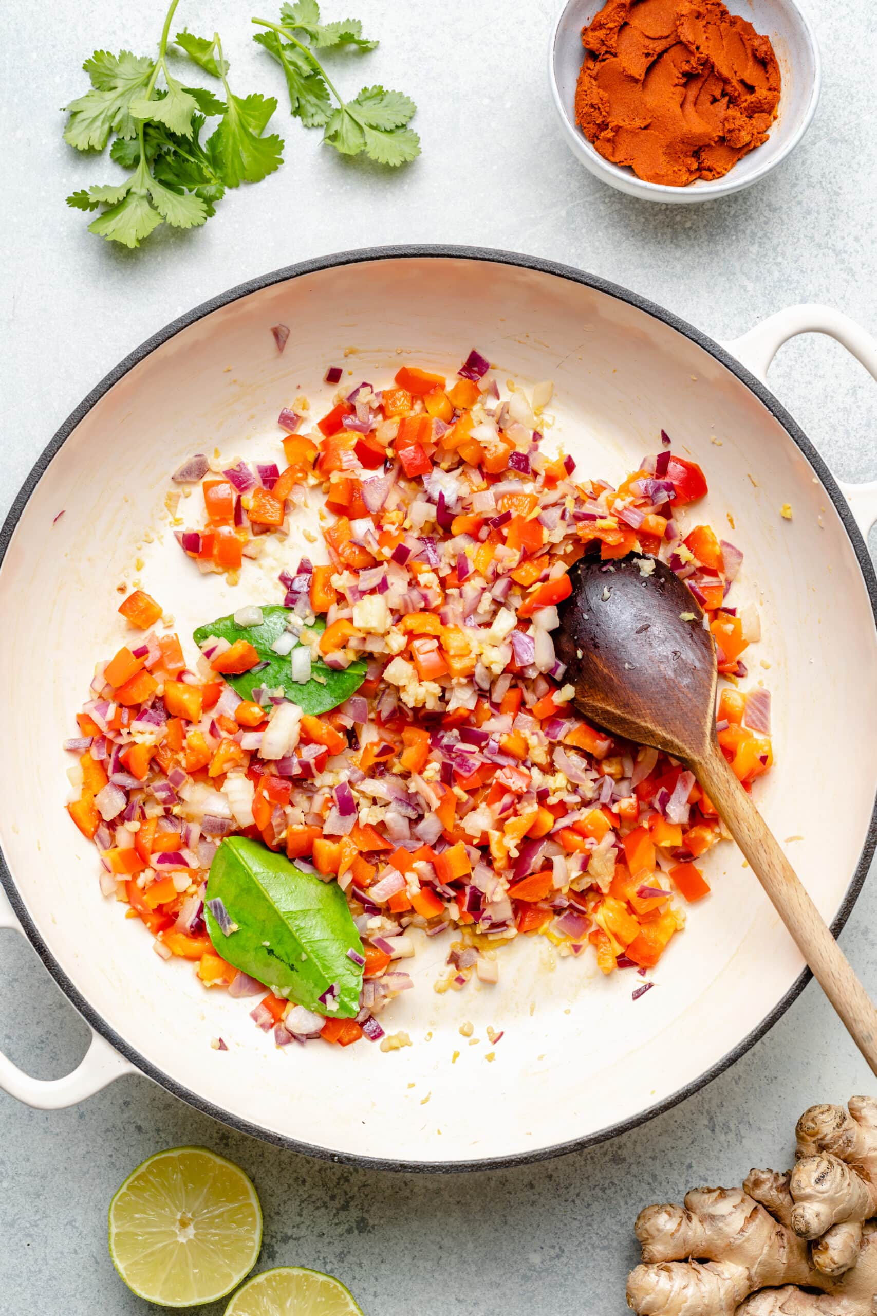 Red Curry Chicken Soup - All the Healthy Things