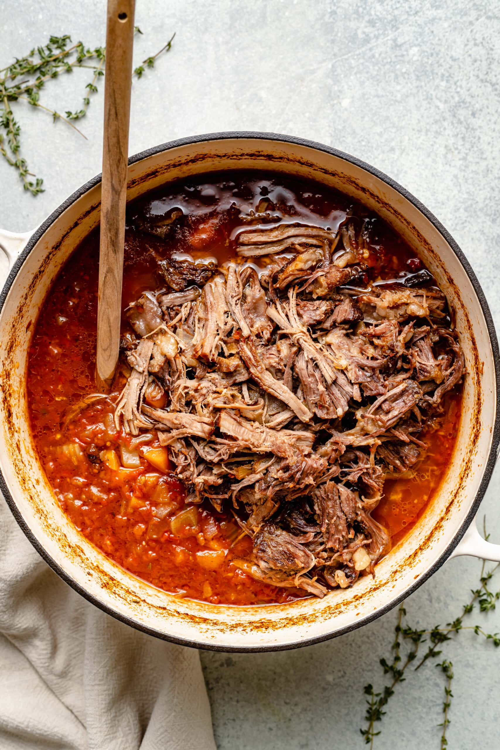 Cozy Braised Beef Short Rib Ragu - All the Healthy Things