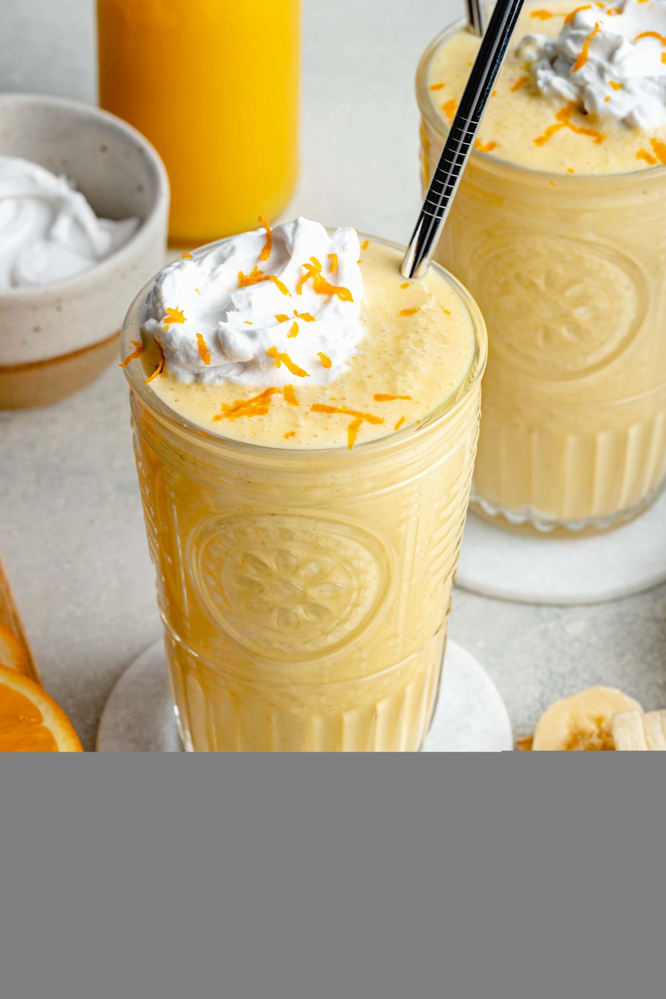 Orange Creamsicle Smoothie - All the Healthy Things