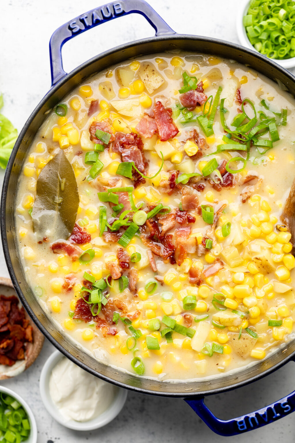 Hearty Corn Chowder - All the Healthy Things