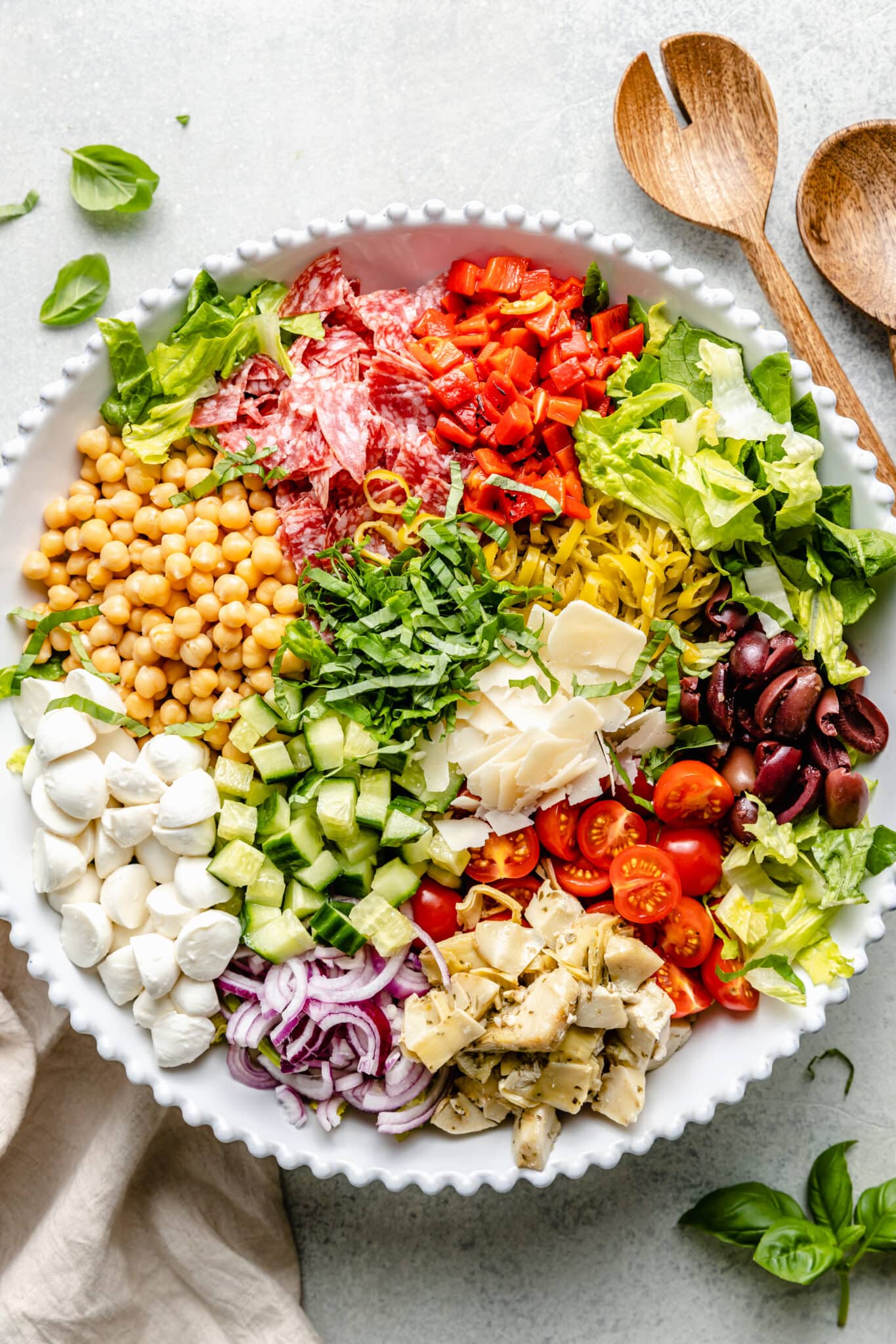 The Best Italian Chopped Salad - All the Healthy Things