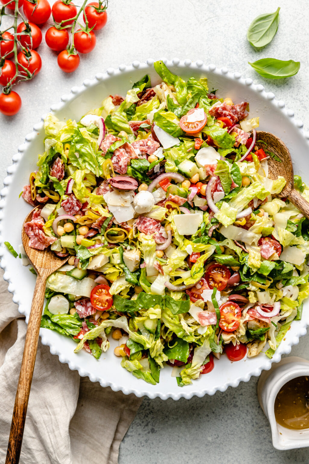 Italian Chopped Salad - All the Healthy Things