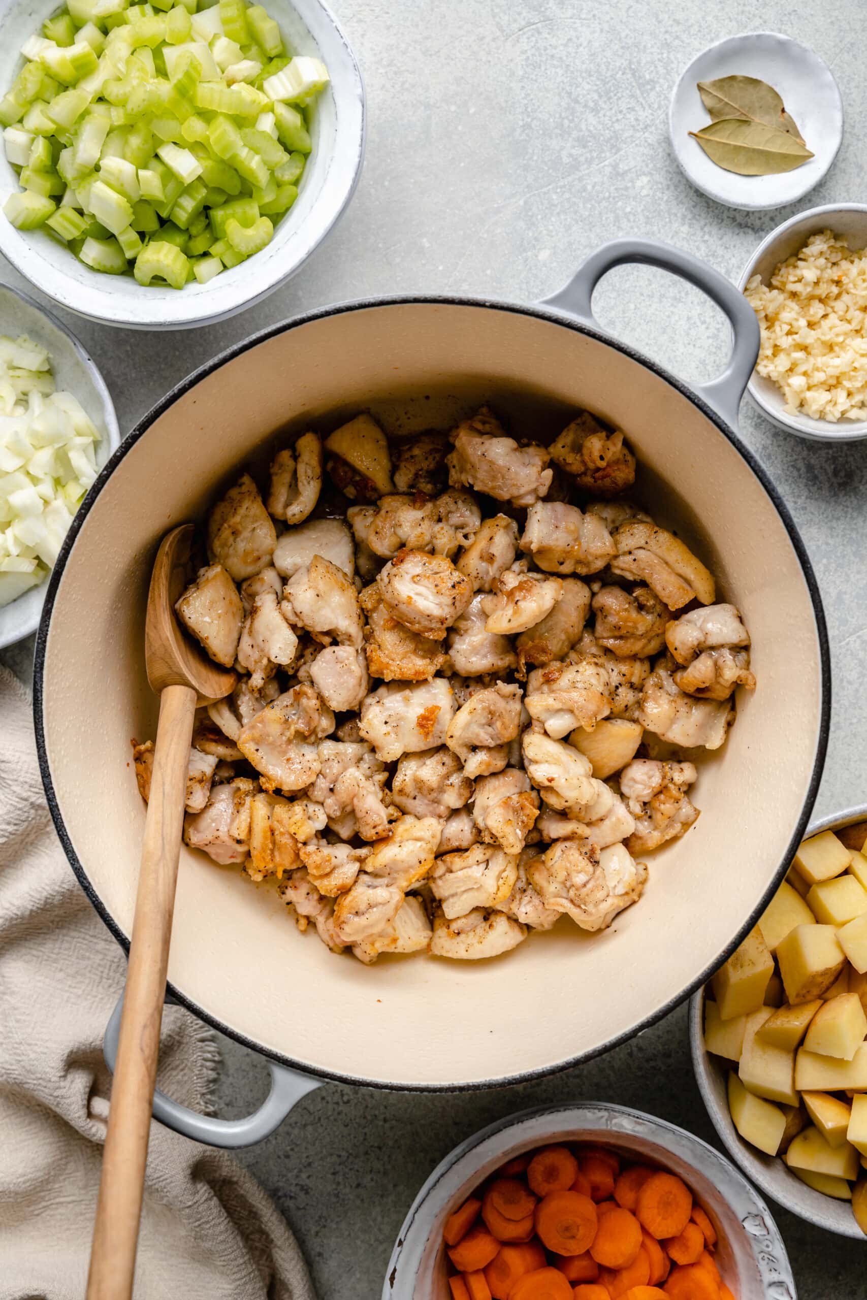 One Pot Chicken Stew - All the Healthy Things