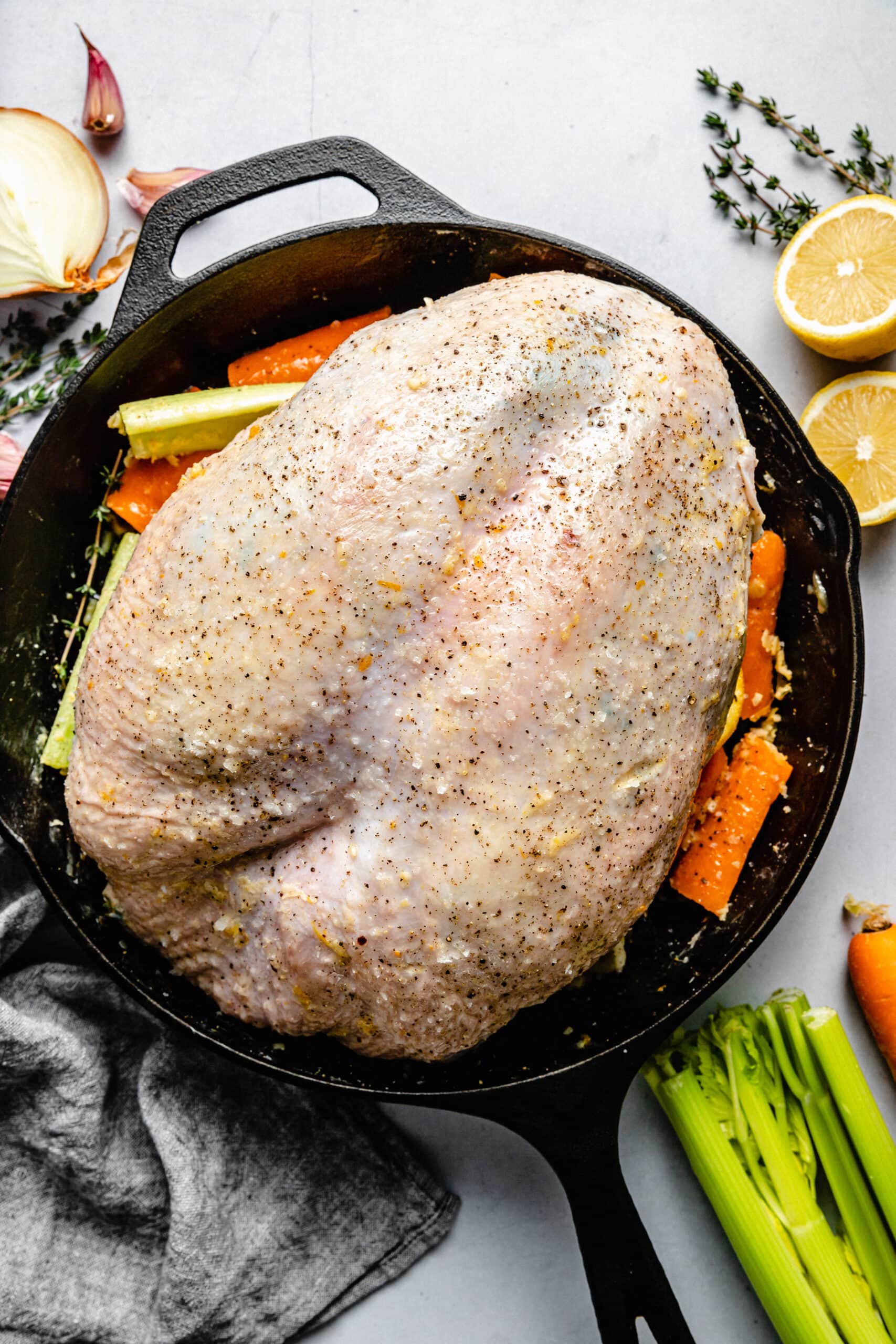 Citrus Herb Roasted Turkey Breast - All the Healthy Things