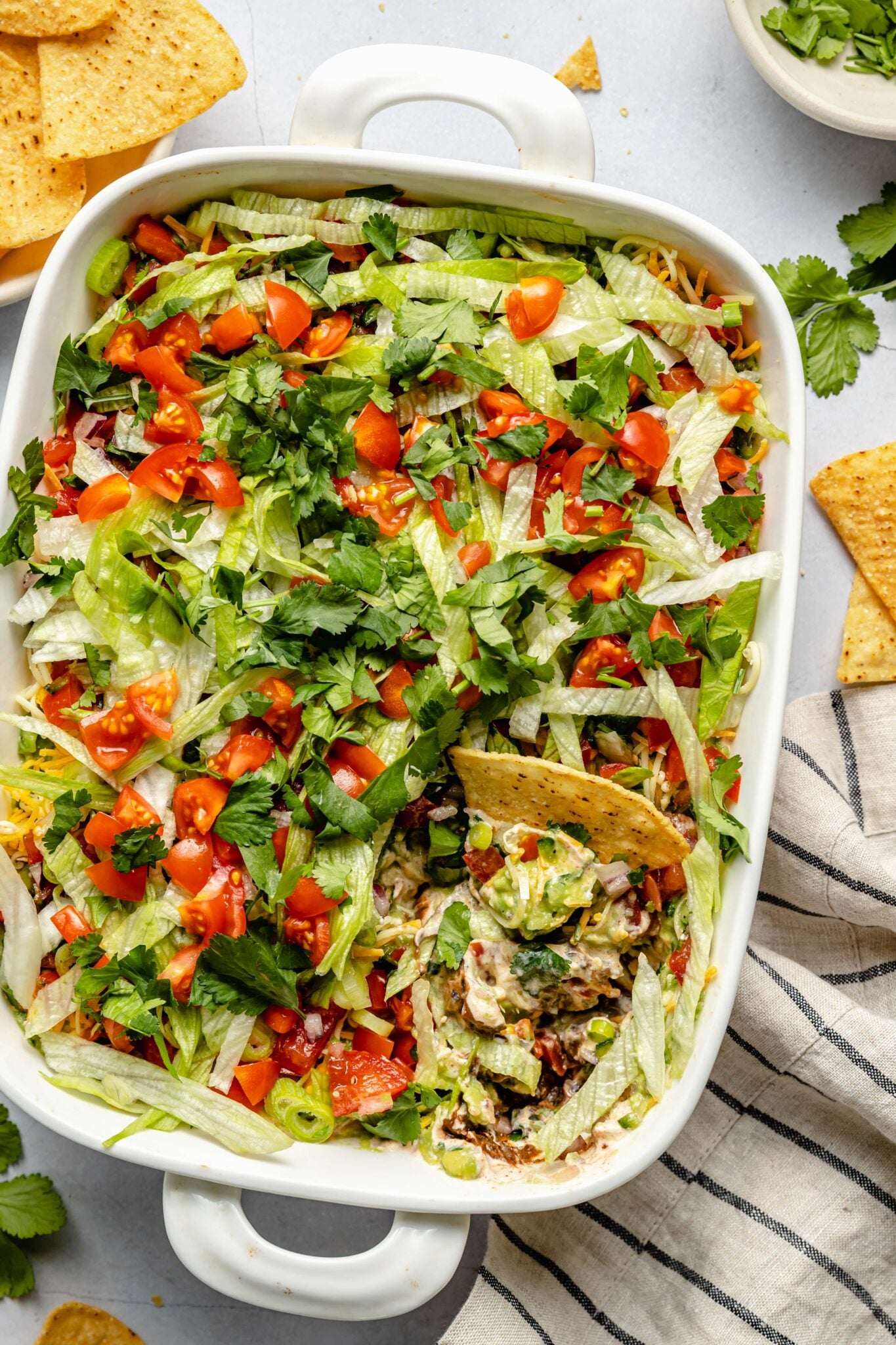 Healthy 7-Layer Dip - All the Healthy Things