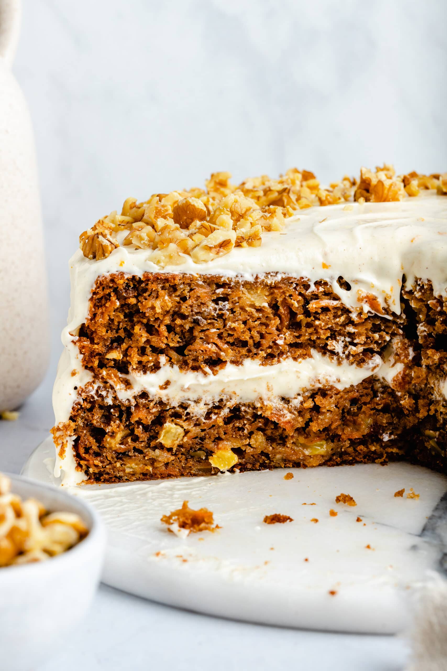 Homemade Carrot Cake - All the Healthy Things