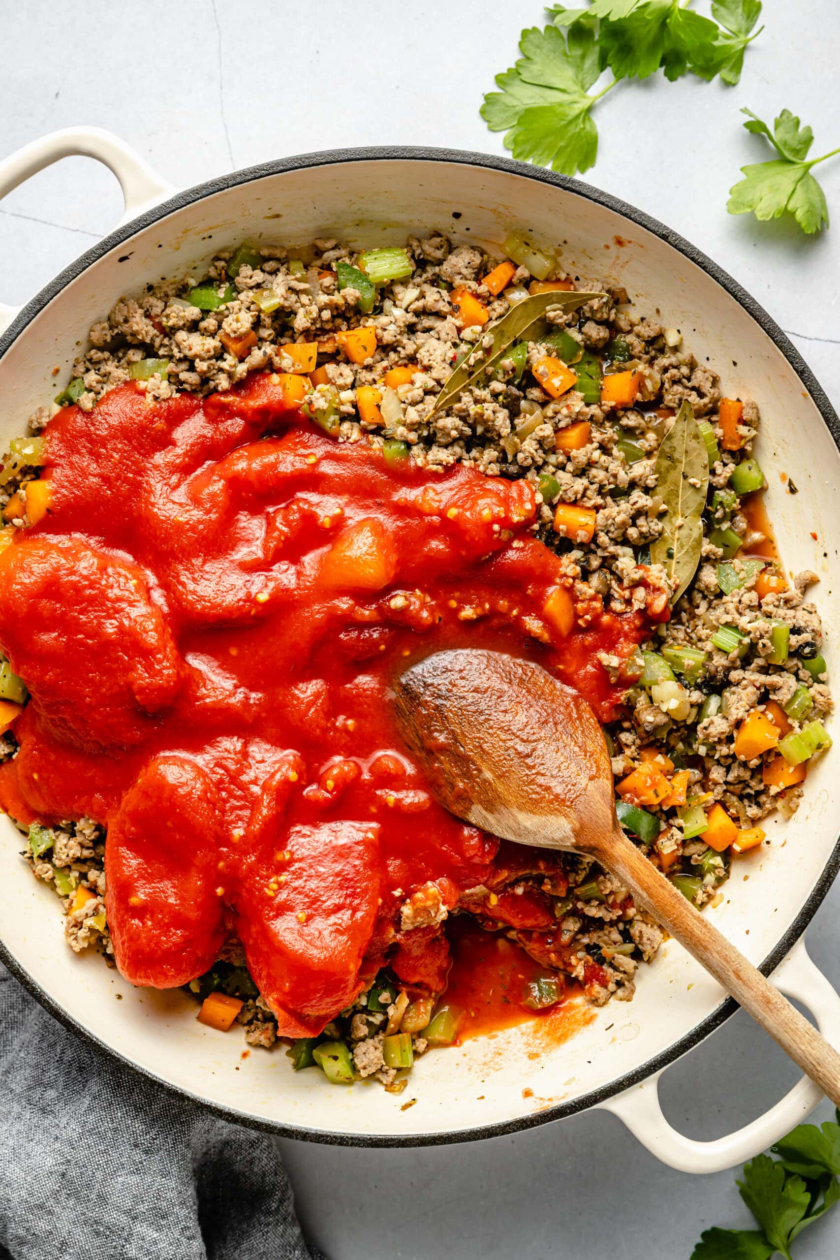 30 Minute Turkey Bolognese - All the Healthy Things