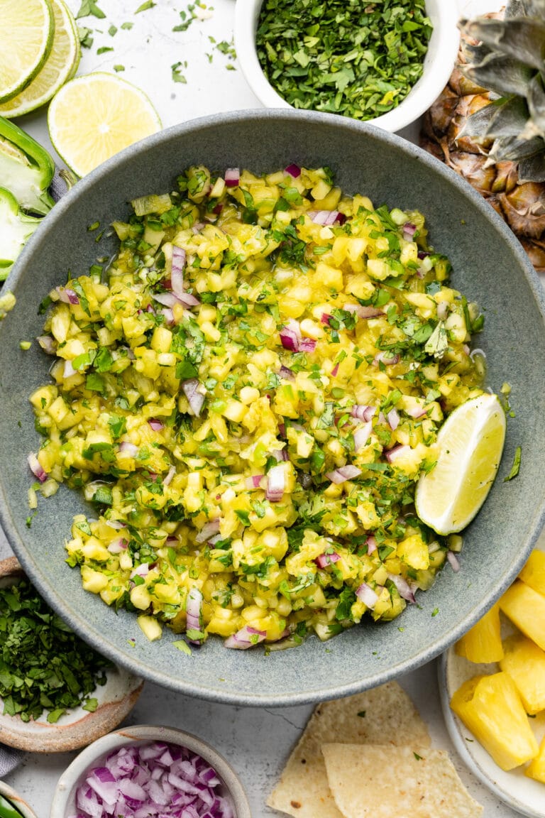 Pineapple Salsa - All the Healthy Things