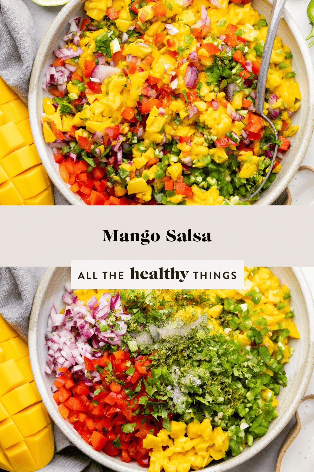 Mango Salsa - All the Healthy Things