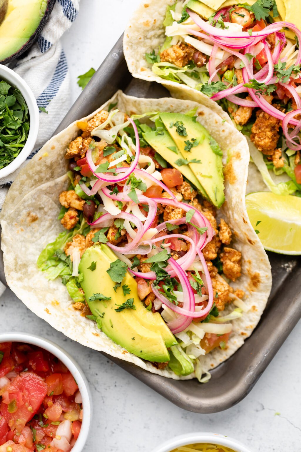 Ground Chicken Tacos - All the Healthy Things