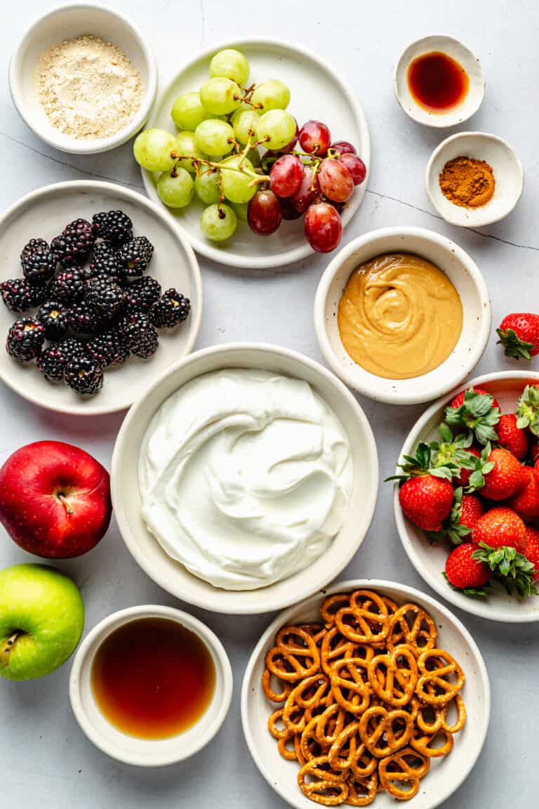 Yogurt Fruit Dip - All the Healthy Things