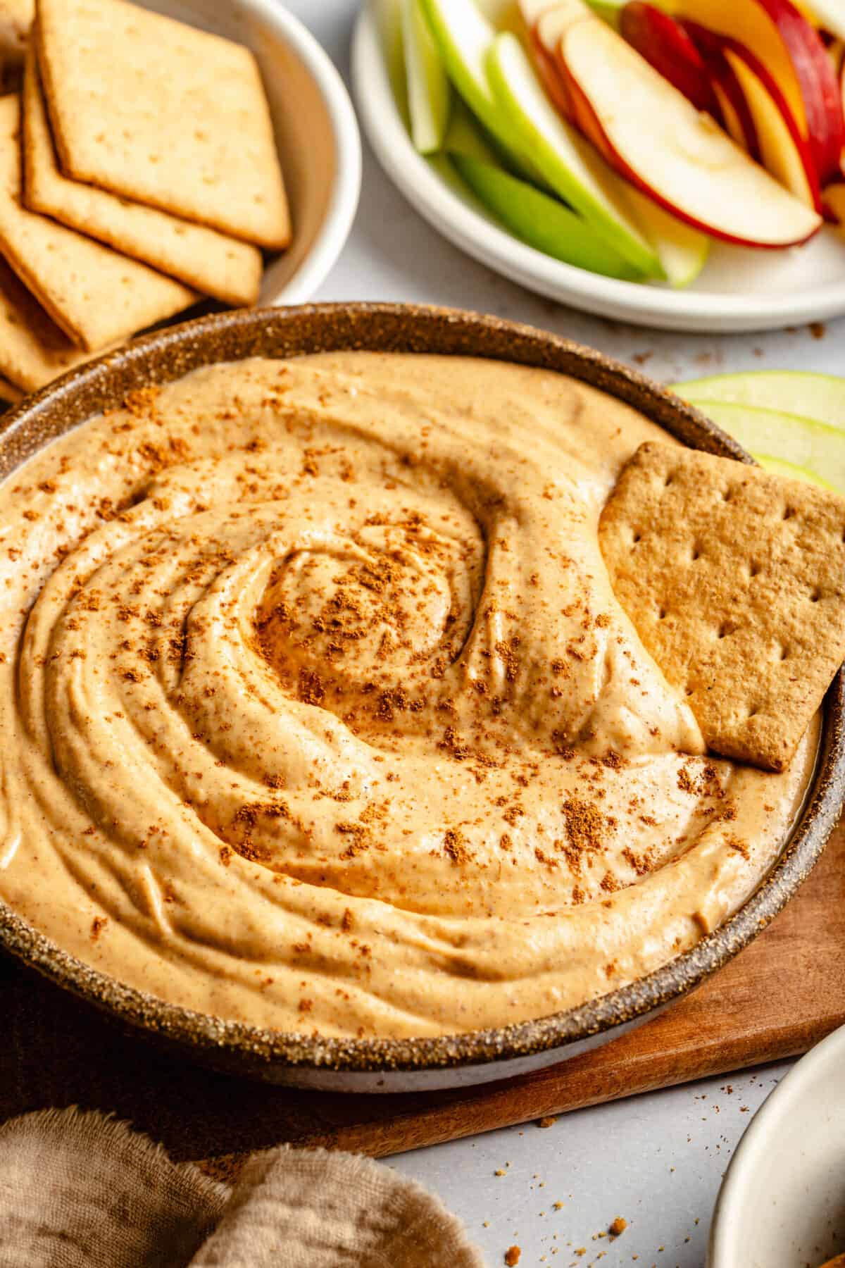 Pumpkin Pie Dip - All the Healthy Things