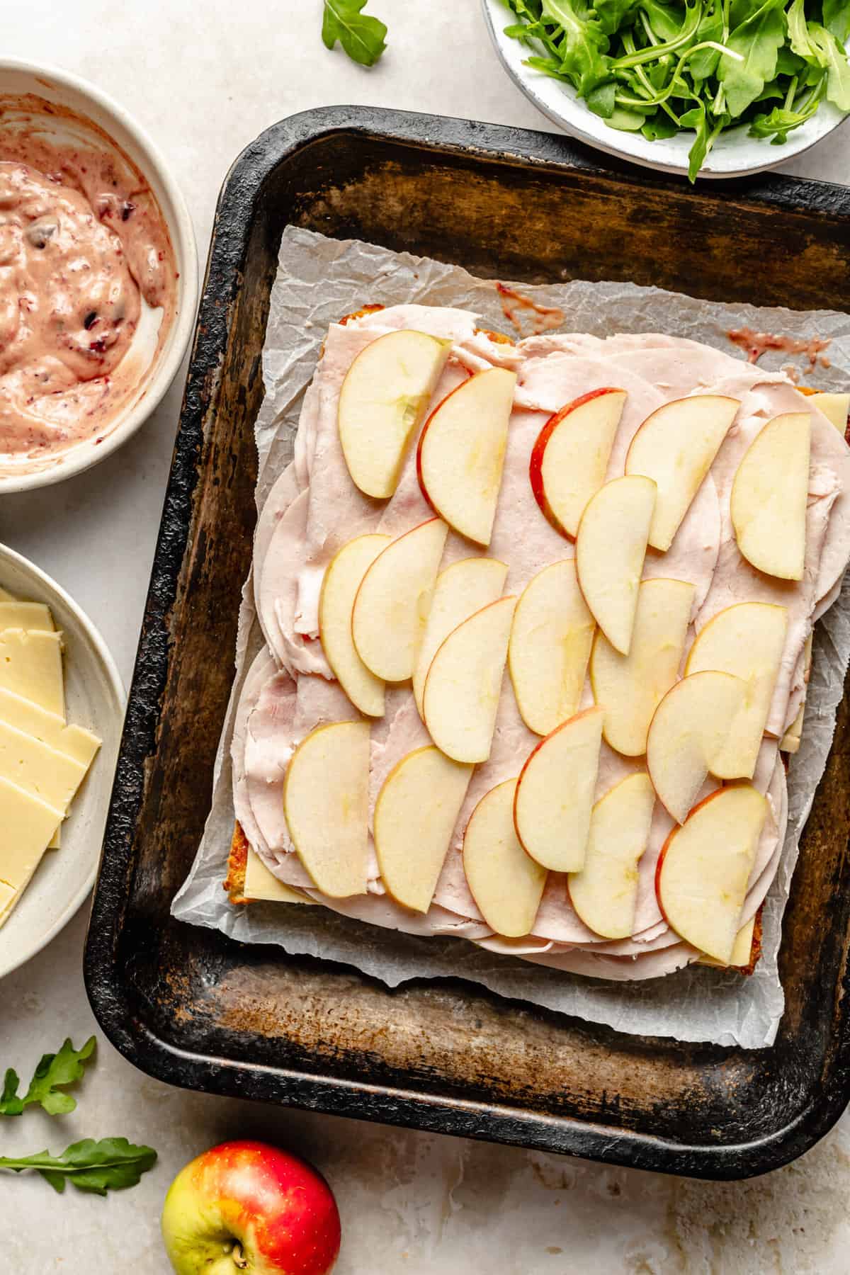 Turkey and Cheese Sliders with Delicious Cranberry Aioli - All the ...