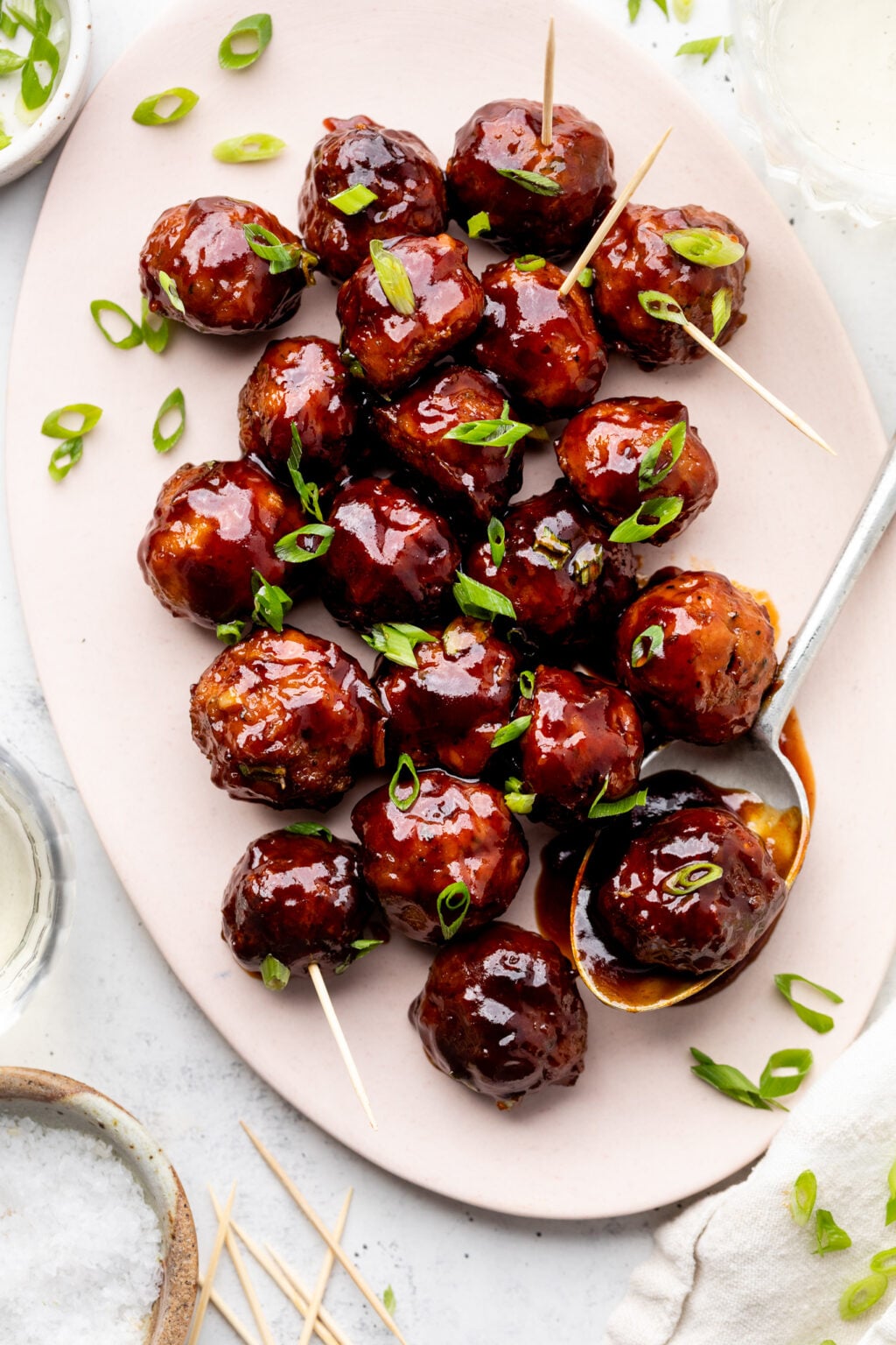 Sweet and Sour Turkey Meatballs - All the Healthy Things