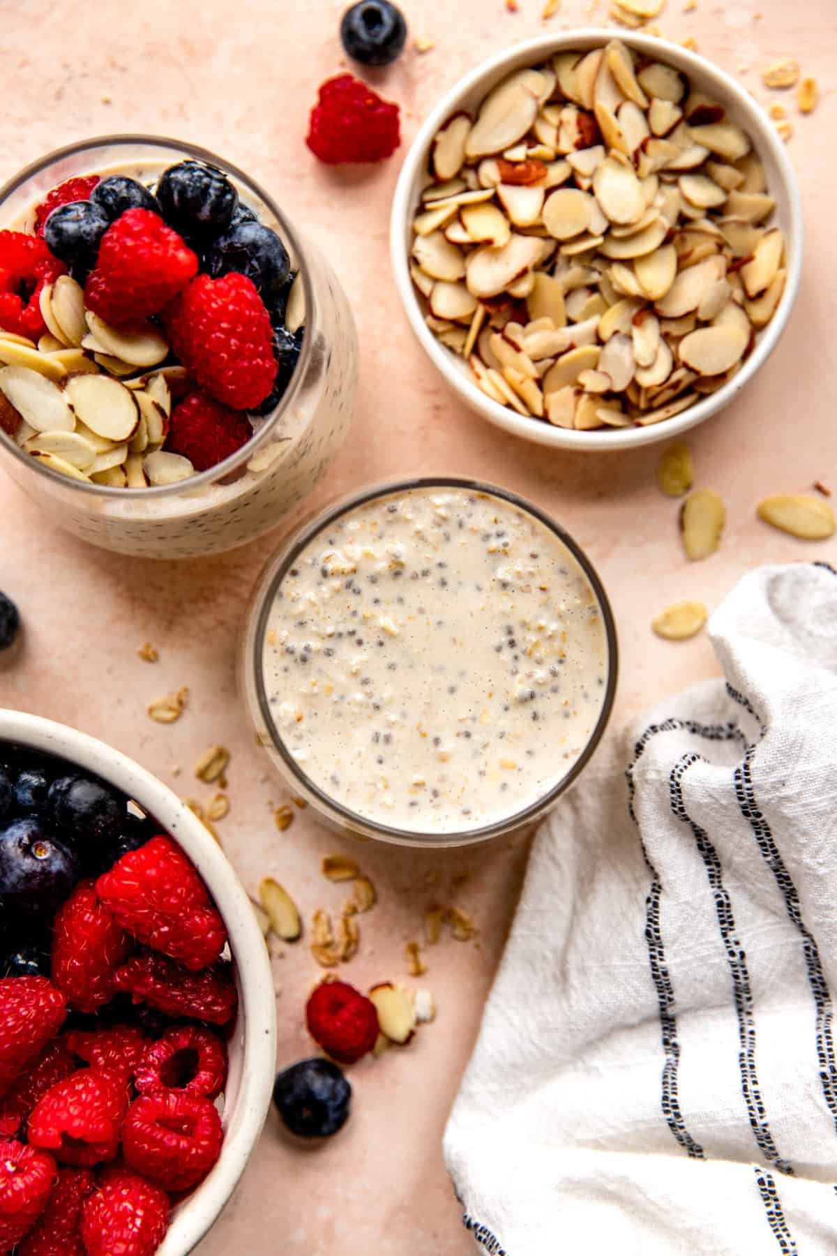 High Protein Overnight Oats - All the Healthy Things