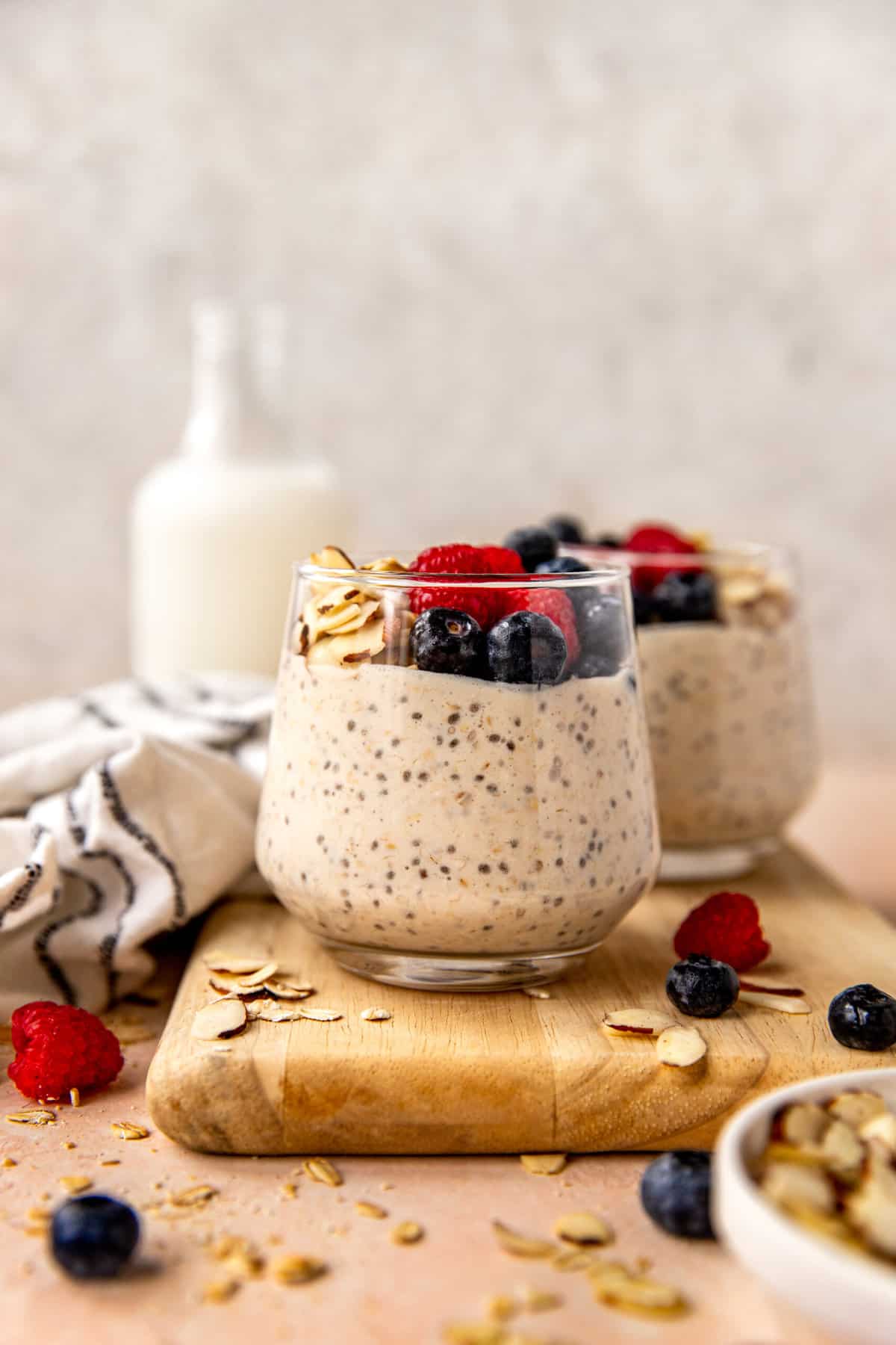 High Protein Overnight Oats - All the Healthy Things