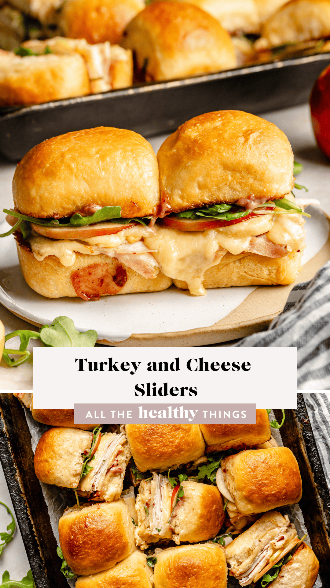 Turkey and Cheese Sliders with Delicious Cranberry Aioli - All the ...