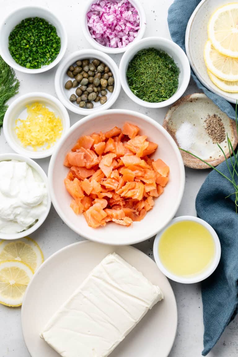 The Best Smoked Salmon Dip - All the Healthy Things