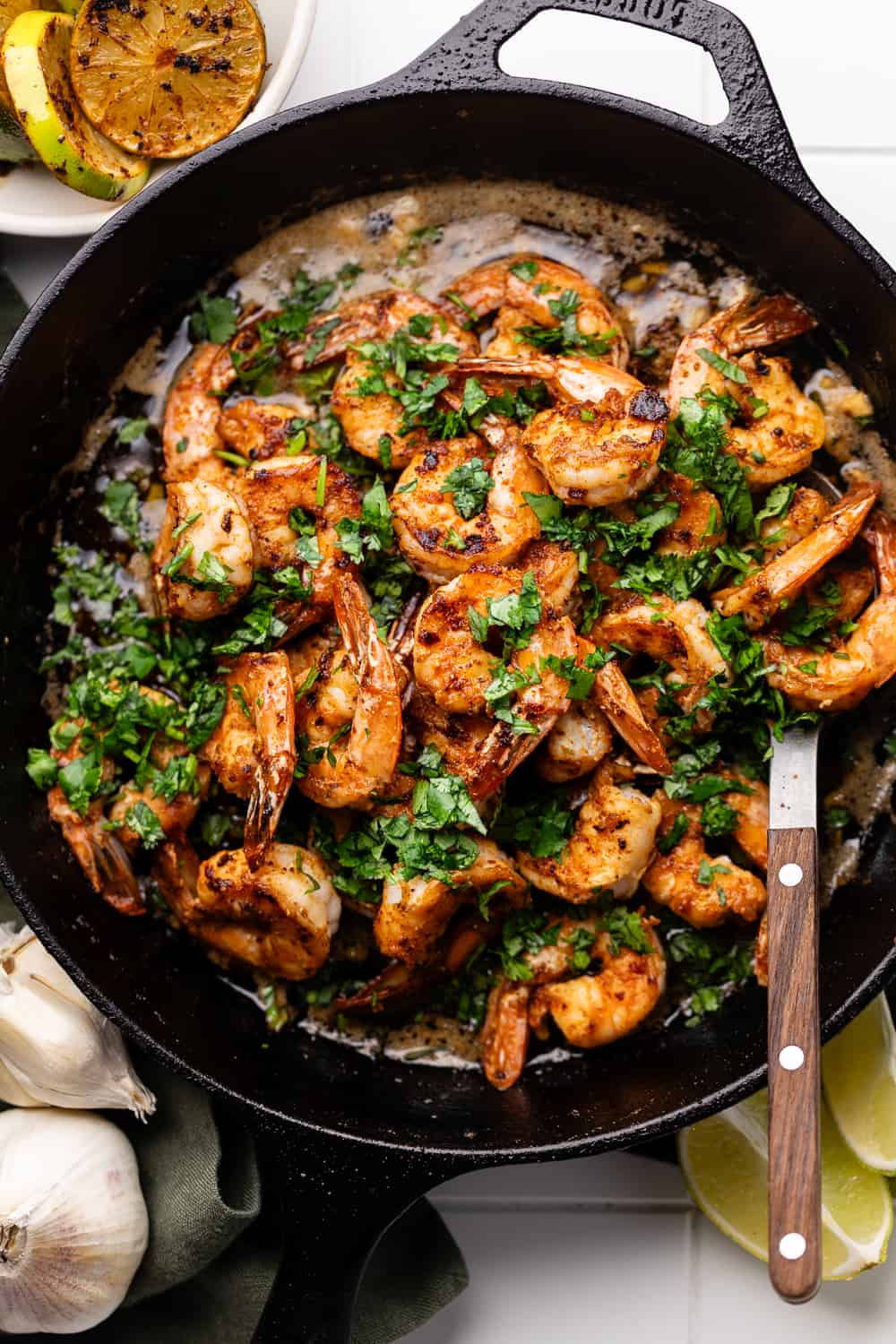 Cilantro Lime Shrimp - All the Healthy Things