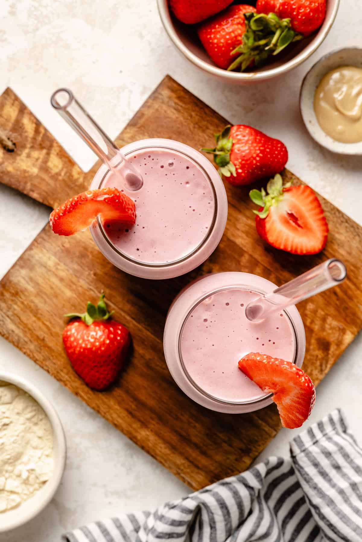 Strawberry Protein Shake