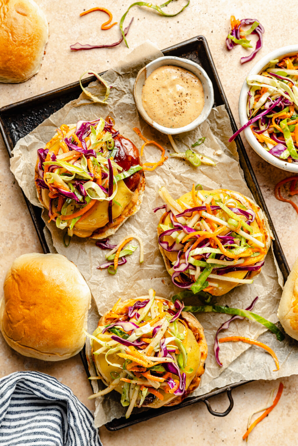 BBQ Chipotle Cheddar Chicken Burgers - All the Healthy Things