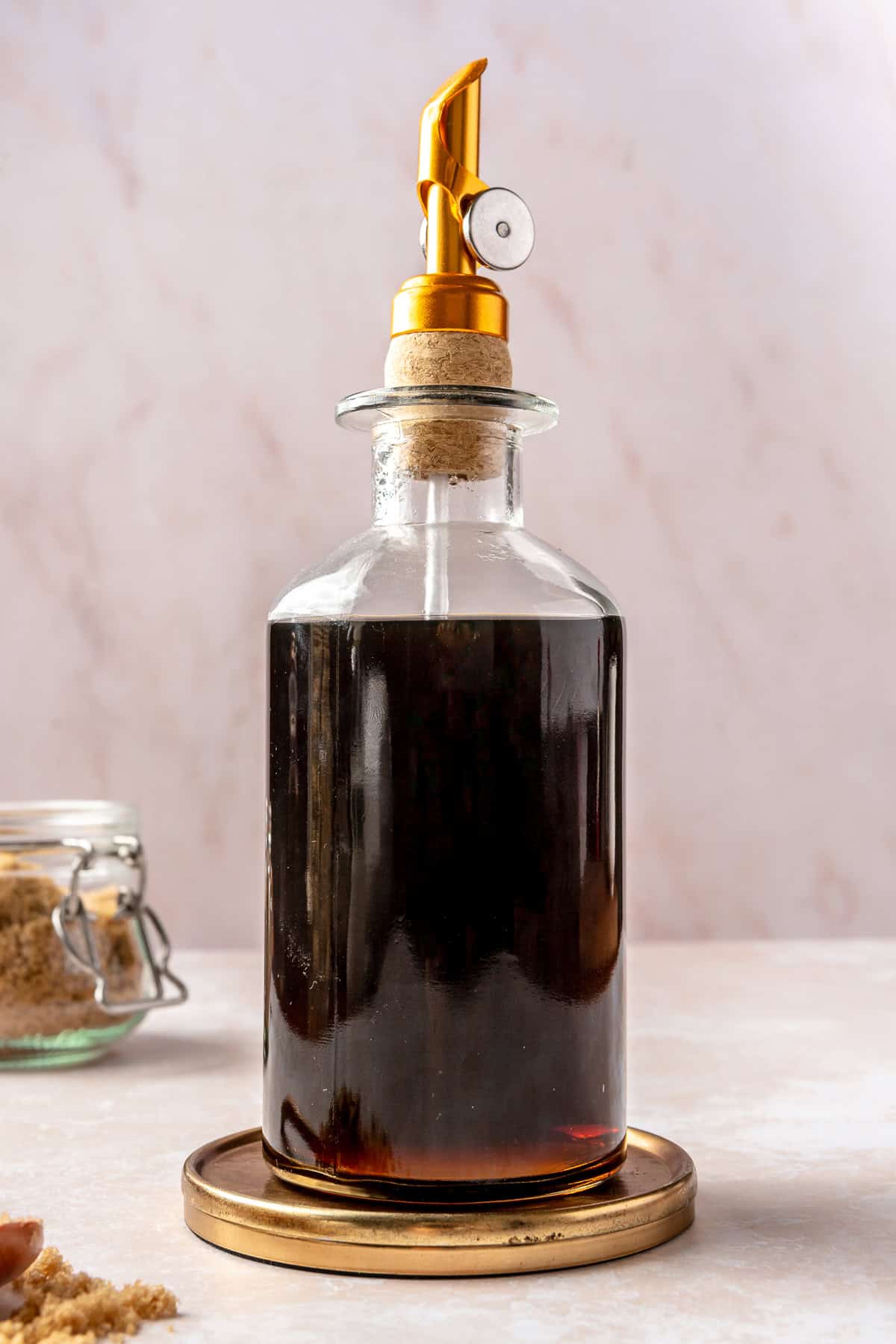 Brown Sugar Simple Syrup - All the Healthy Things