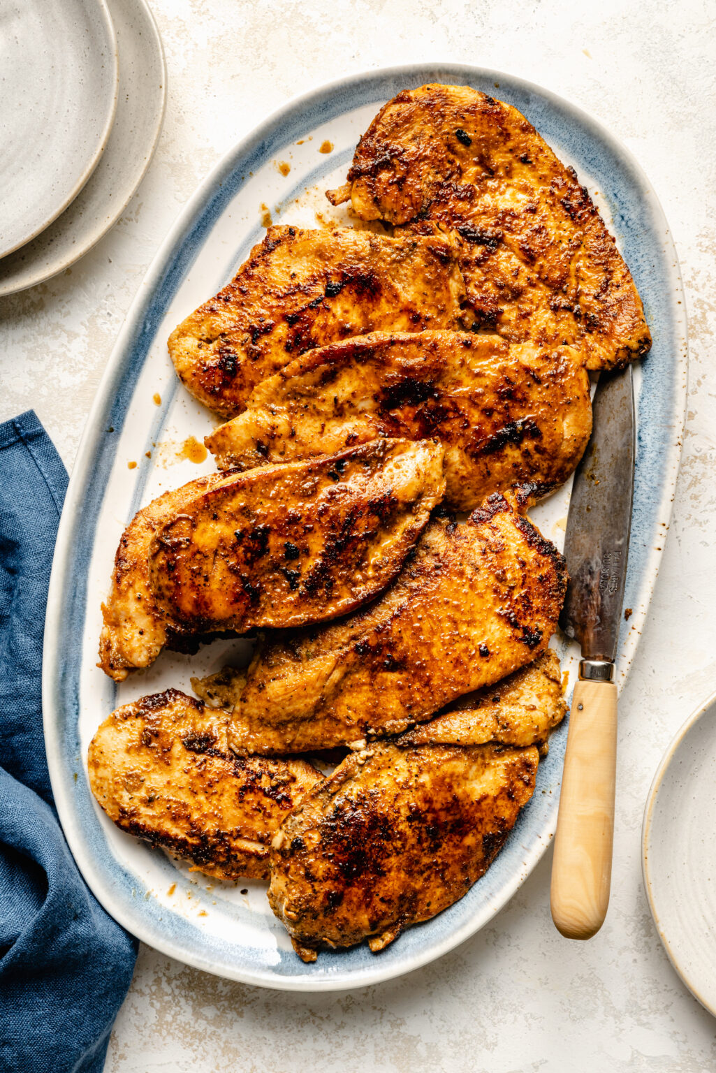 The Best Juicy Pan Seared Chicken Breast - All the Healthy Things