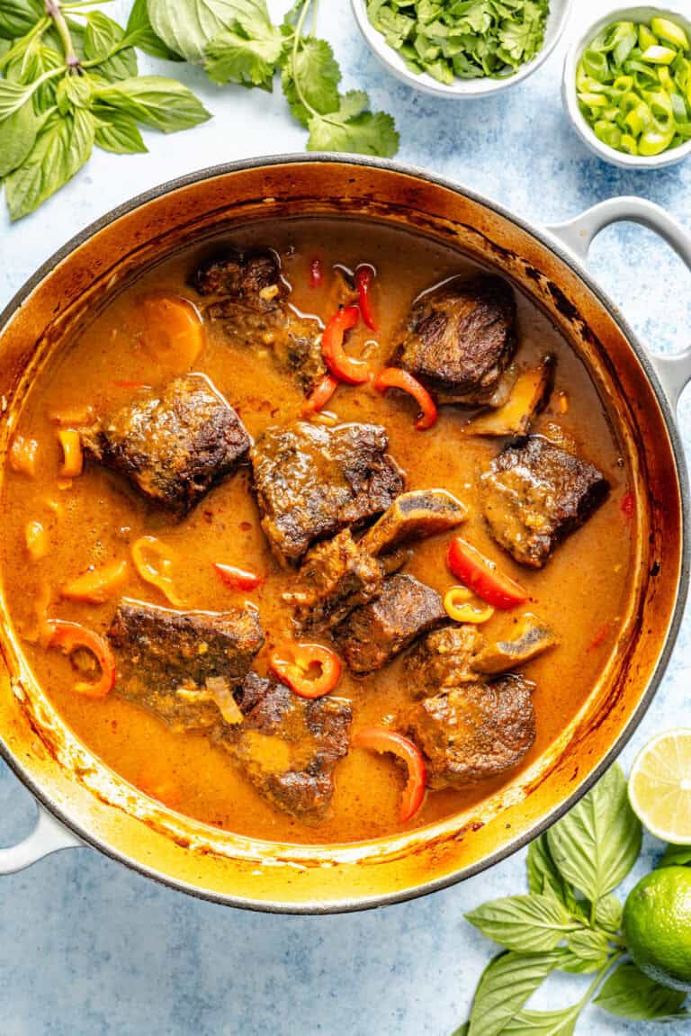Braised Short Rib Curry - All the Healthy Things