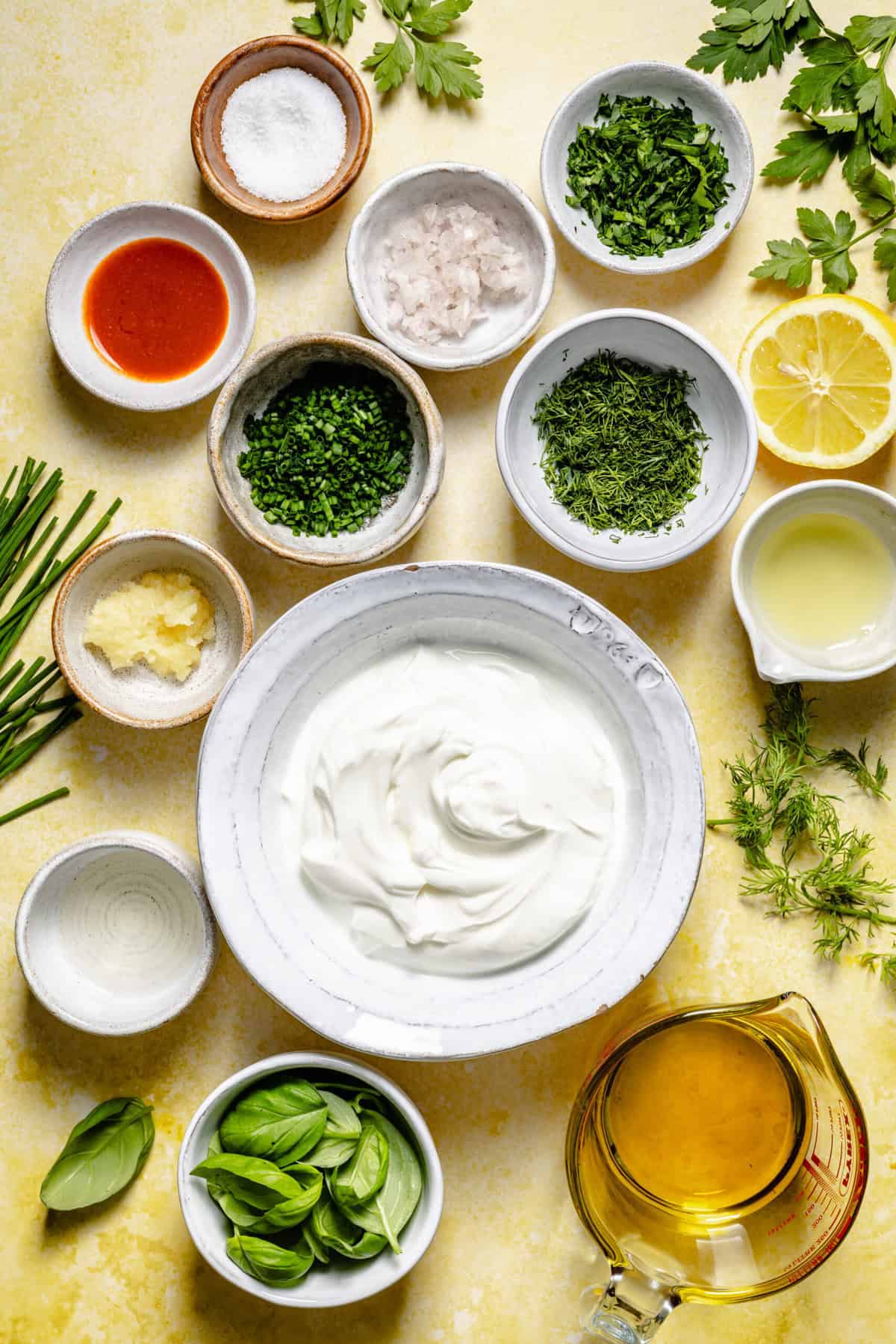 Green Goddess Ranch Dressing - All the Healthy Things