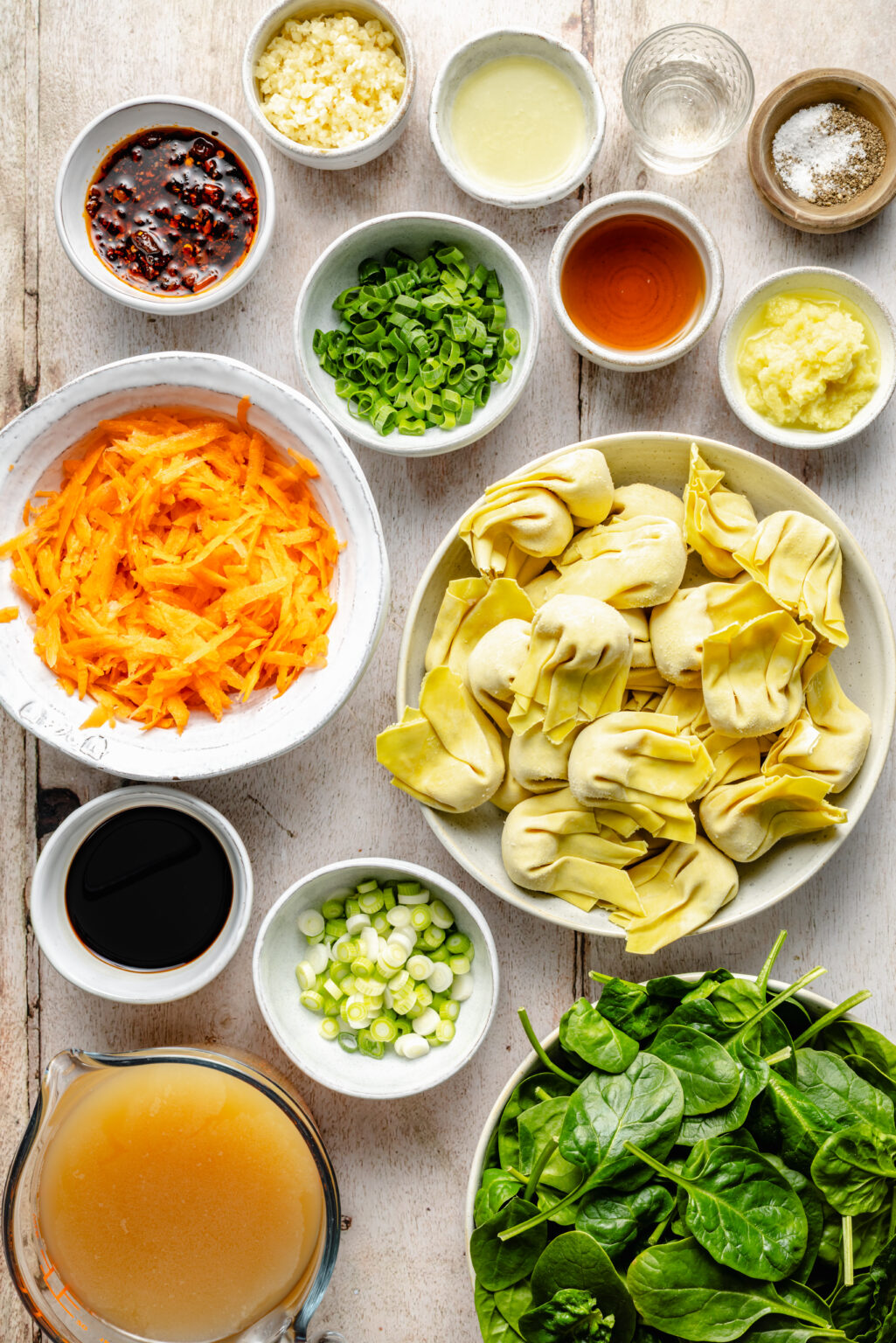 Easy Wonton Soup - All the Healthy Things