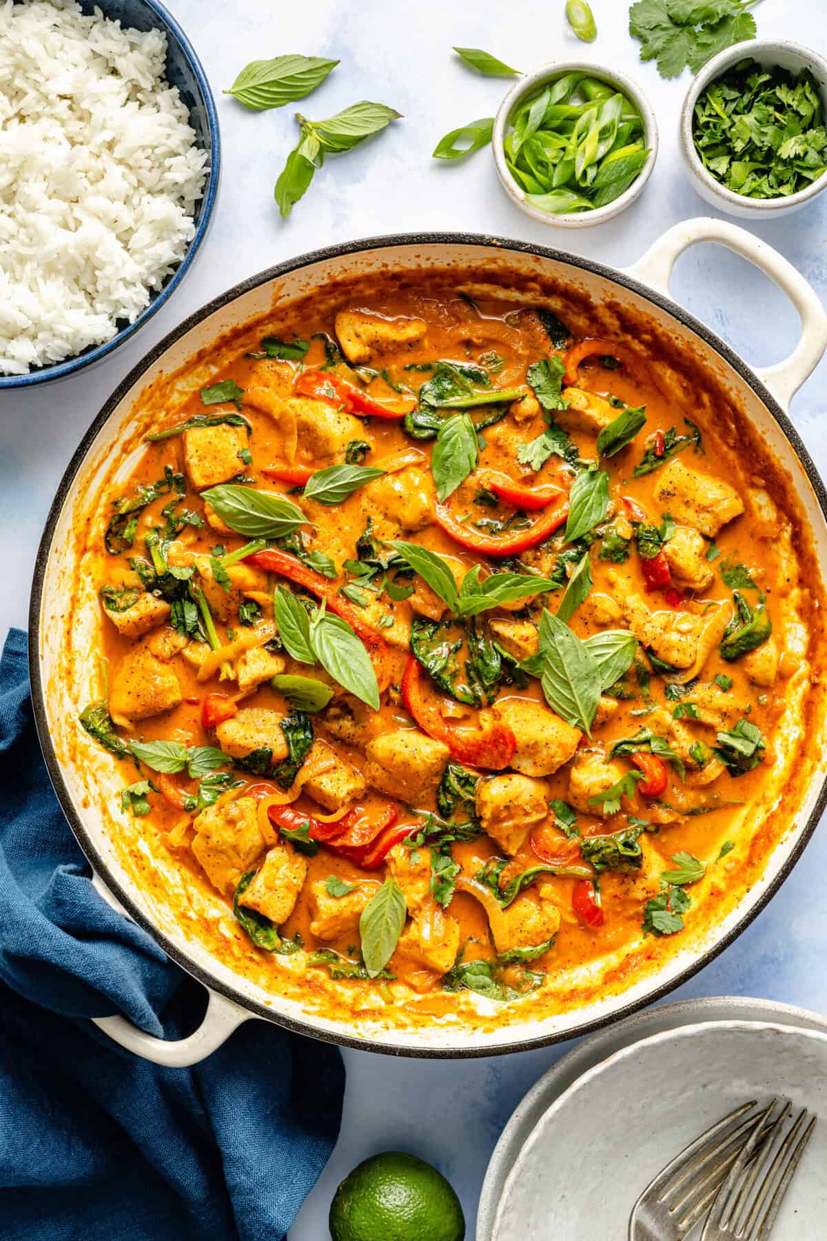 Creamy Coconut Chicken Curry - All the Healthy Things