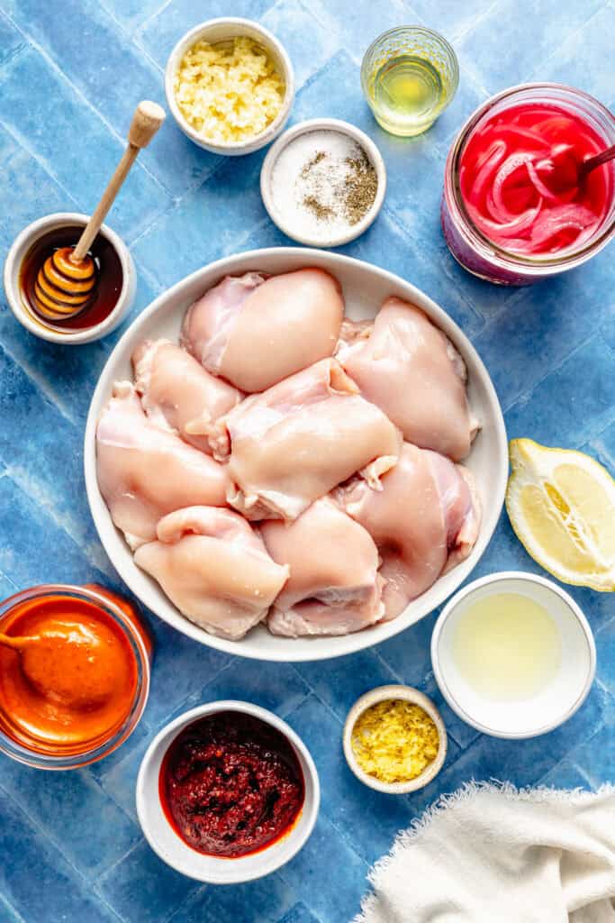 My Favorite Hot Honey Harissa Chicken Bowls (Cava Copycat) - All the ...