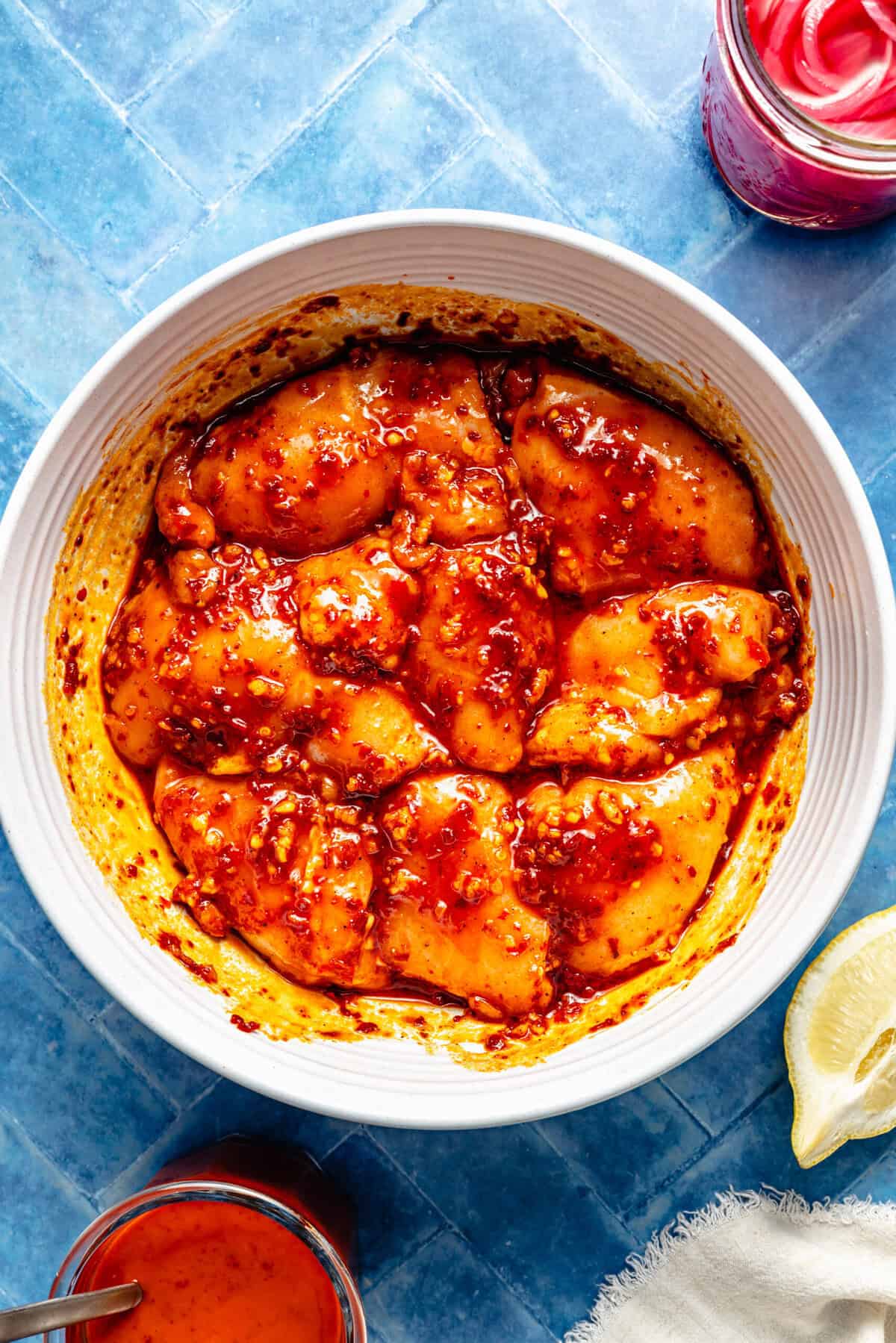 My Favorite Hot Honey Harissa Chicken Bowls (Cava Copycat) - All the ...