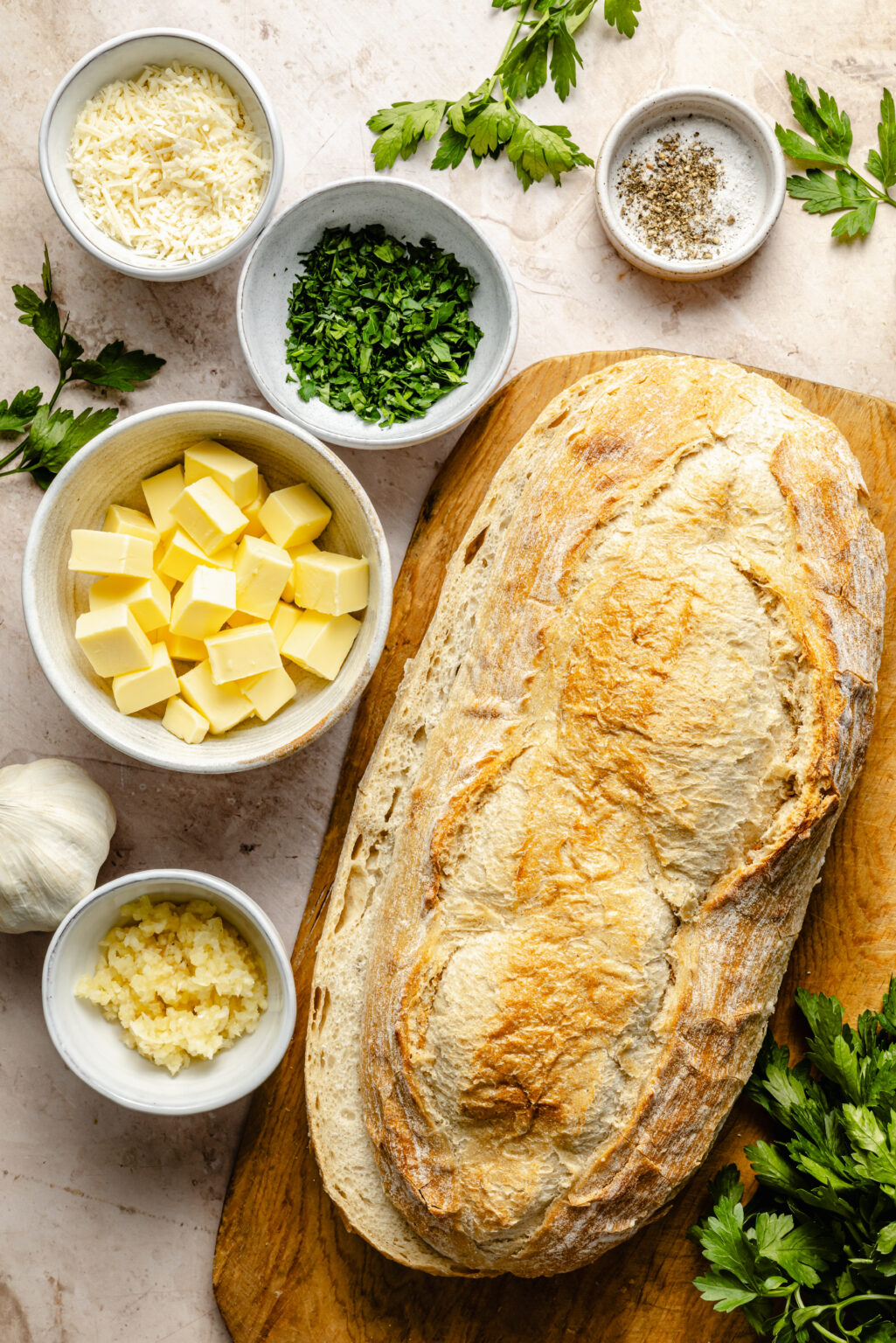 The Best Homemade Garlic Bread - All the Healthy Things