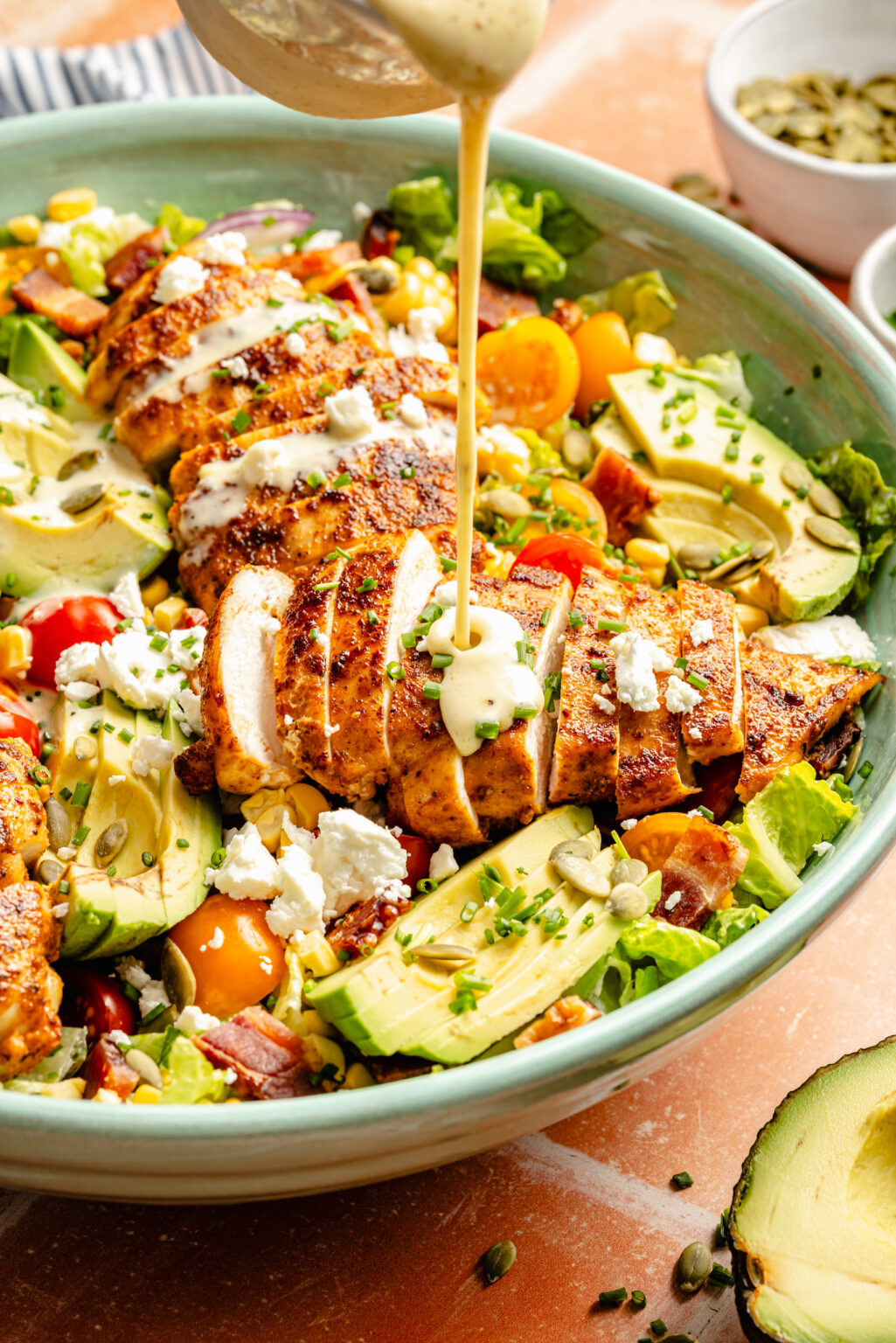 Honey Mustard Chicken Salad - All the Healthy Things